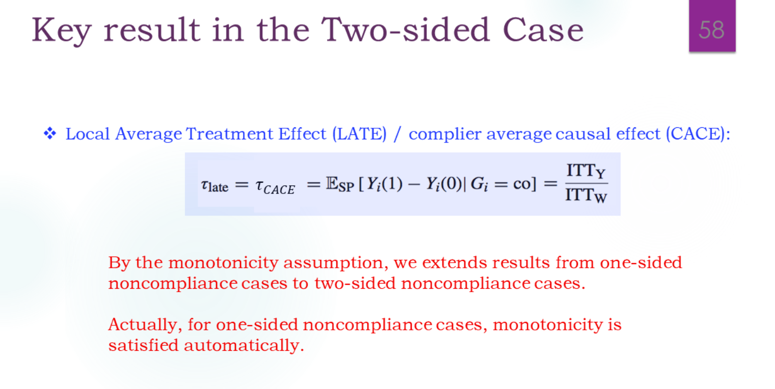 因果推断导论笔记-Lecture12-Randomized Experiments with Noncompliance-Instrumental Variable Method ...